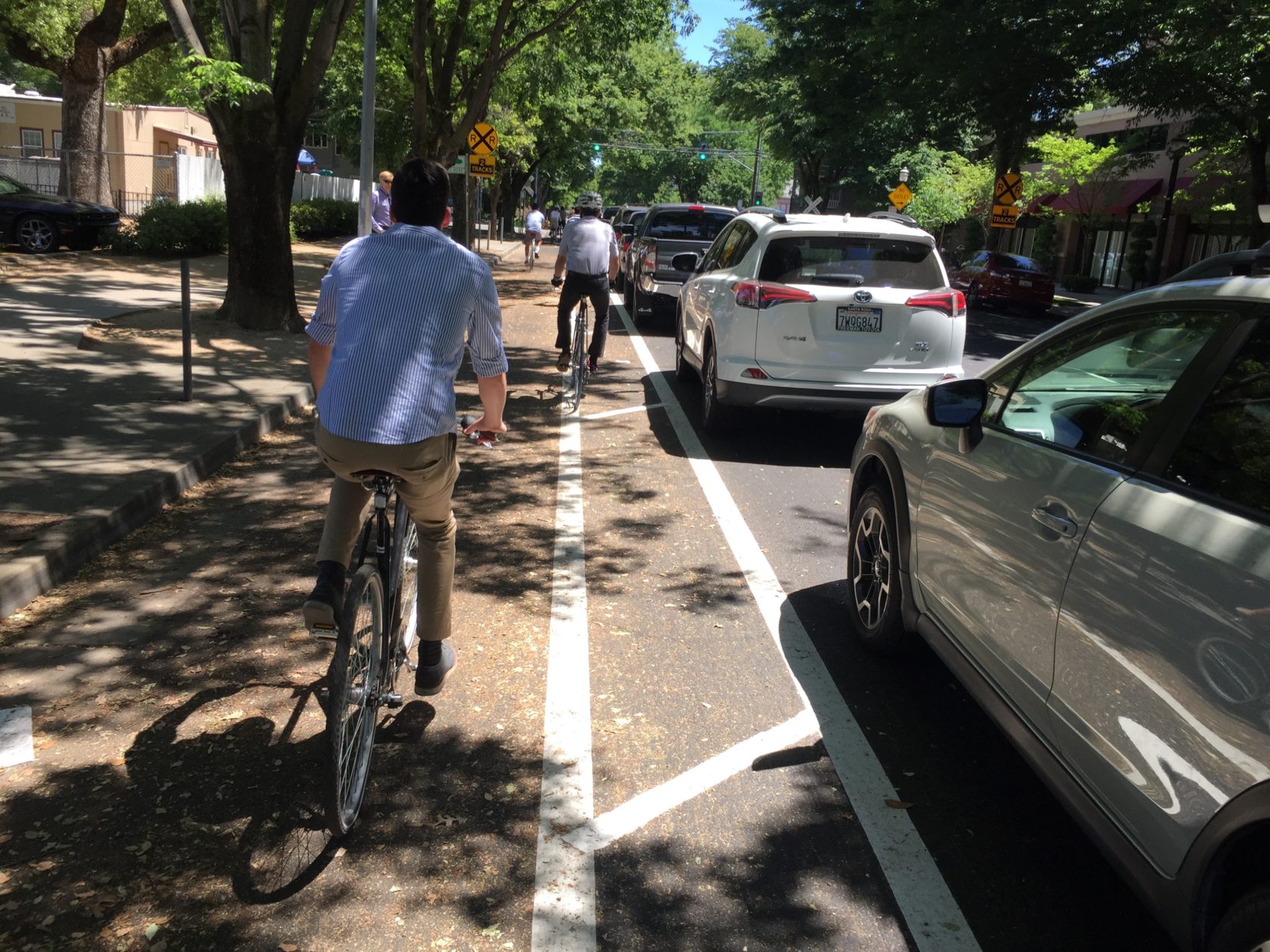 Midtown's New Bike Lanes • Mogavero Architects