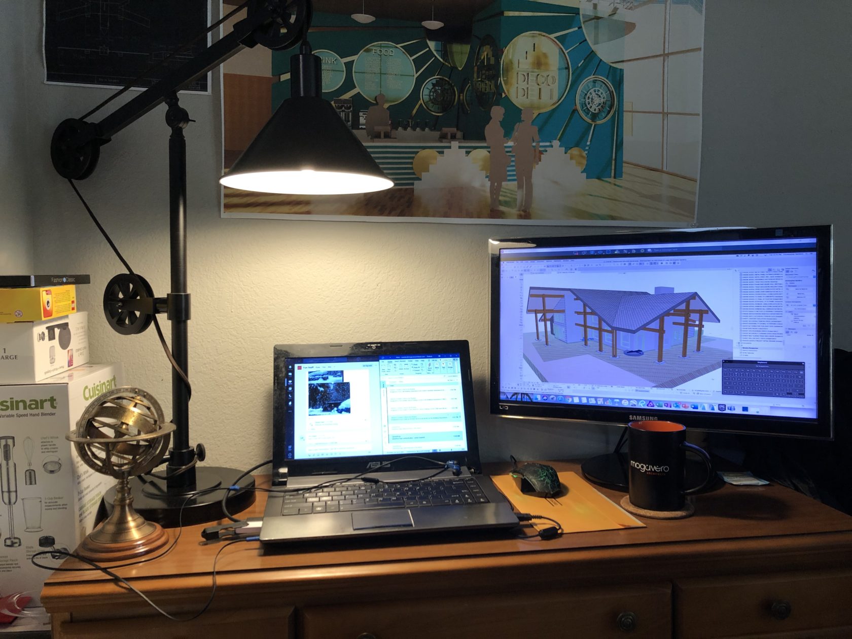Mogavero Works From Home • Mogavero Architects
