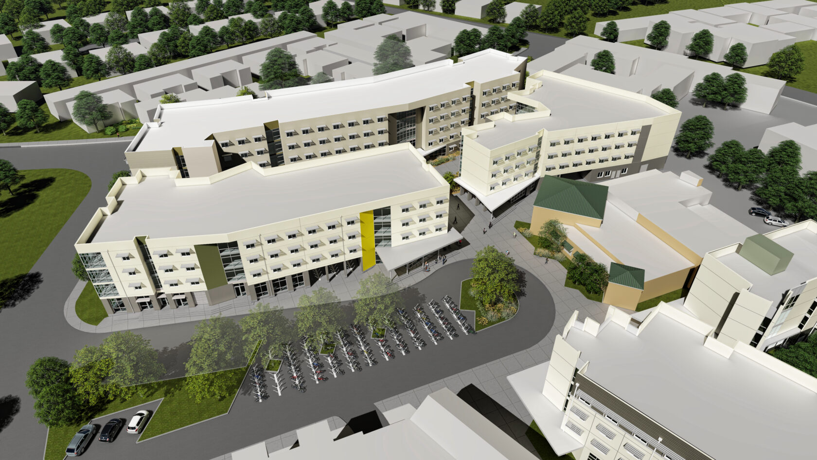 UCD Shasta Hall Student Housing • Mogavero Architects