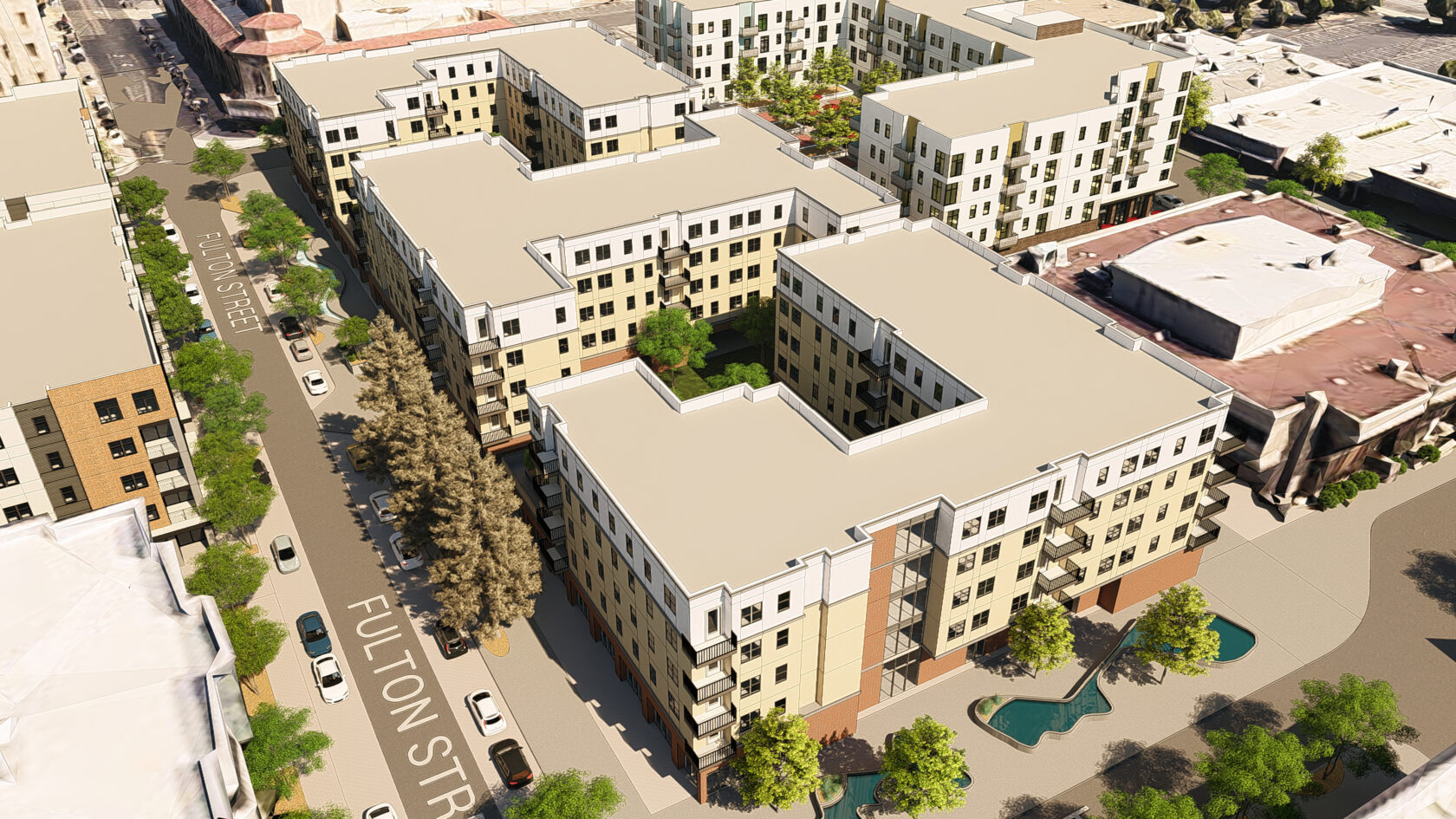 Downtown Fresno Master Plan: Mogavero Architects' Vision for Affordable ...