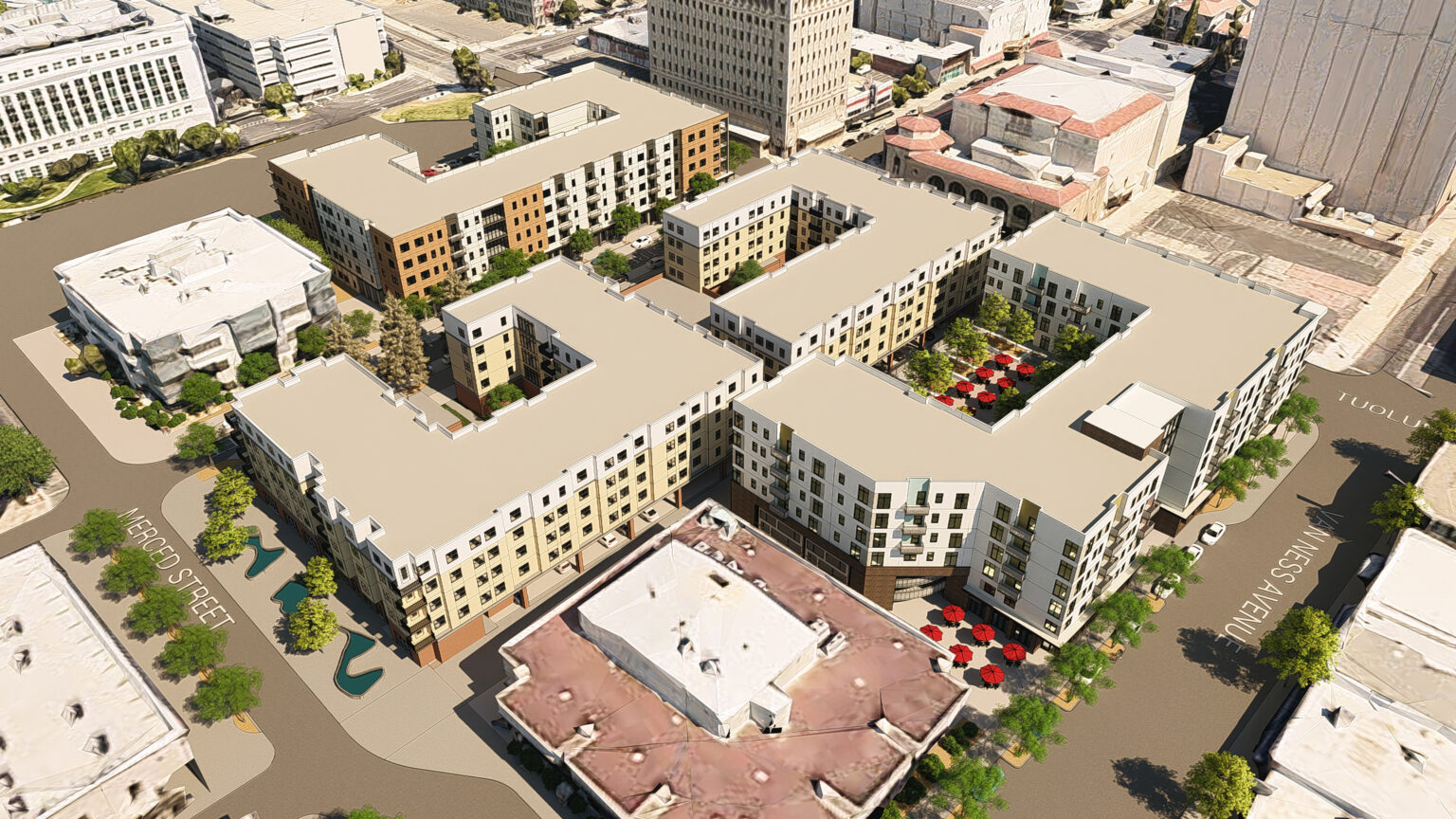 Downtown Fresno Master Plan: Mogavero Architects' Vision for Affordable ...